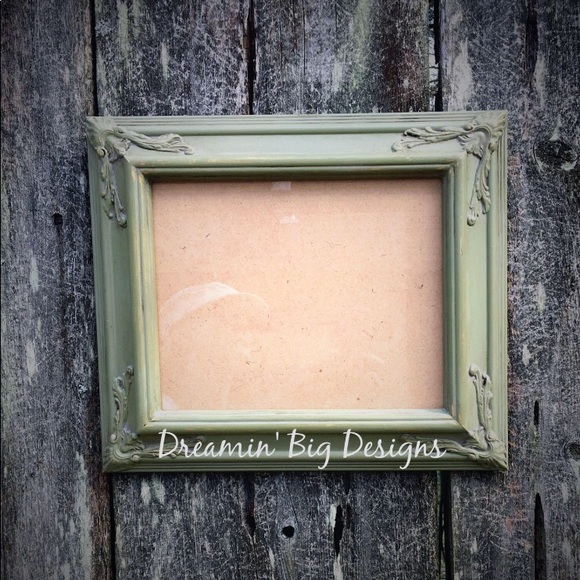 Dreamin’ Big Designs | Accents | Nantucket Green Hand Painted 8x Frame ...